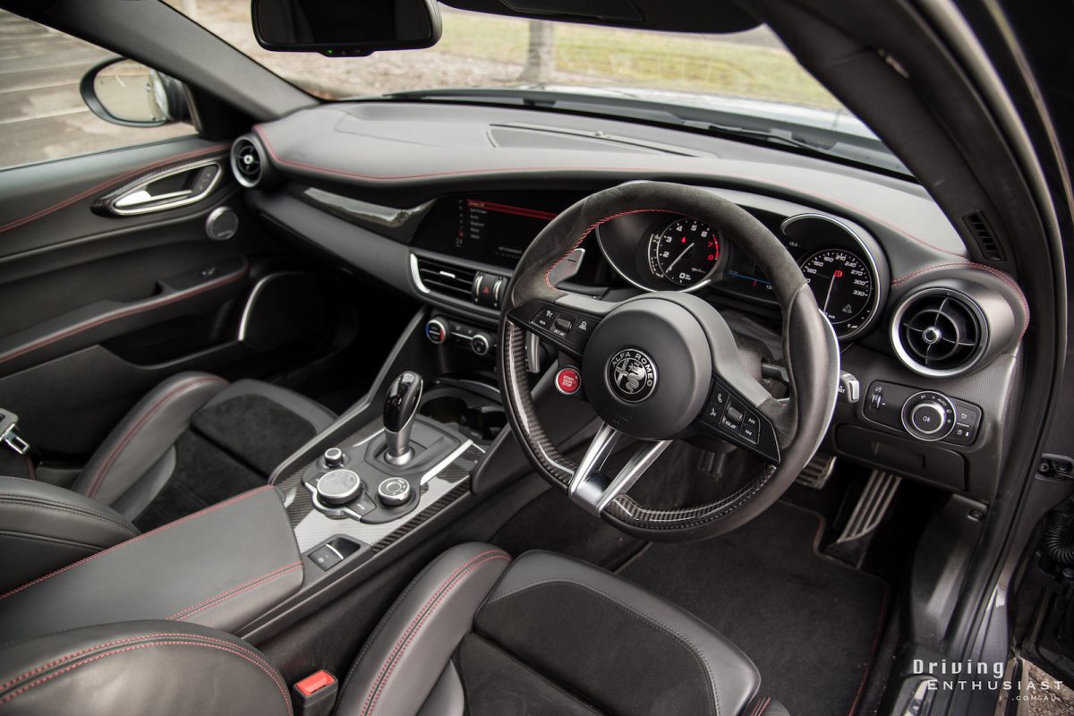 Alfa Romeo Giulia Quadrifoglio review (video) | Driving Enthusiast