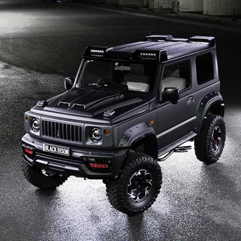 2019 Suzuki Jimny goes apocalyptic with Black Bison kit | Driving ...