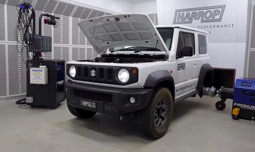Harrop develops supercharger kit for Suzuki Jimny (video) | Driving ...