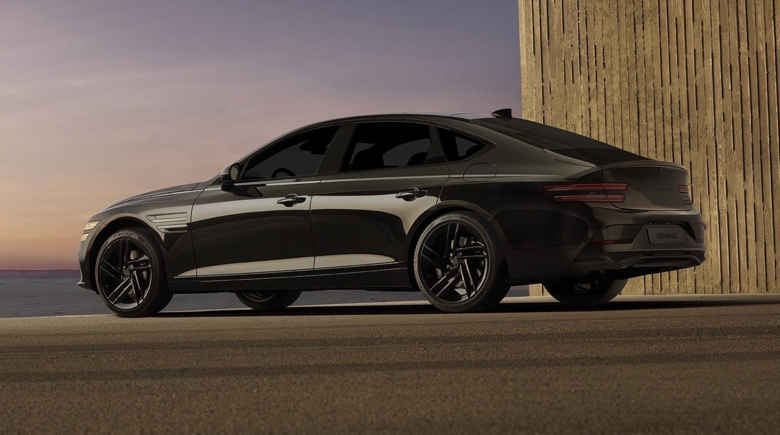 2025 Genesis G80 Black revealed, looks gangster | Driving Enthusiast