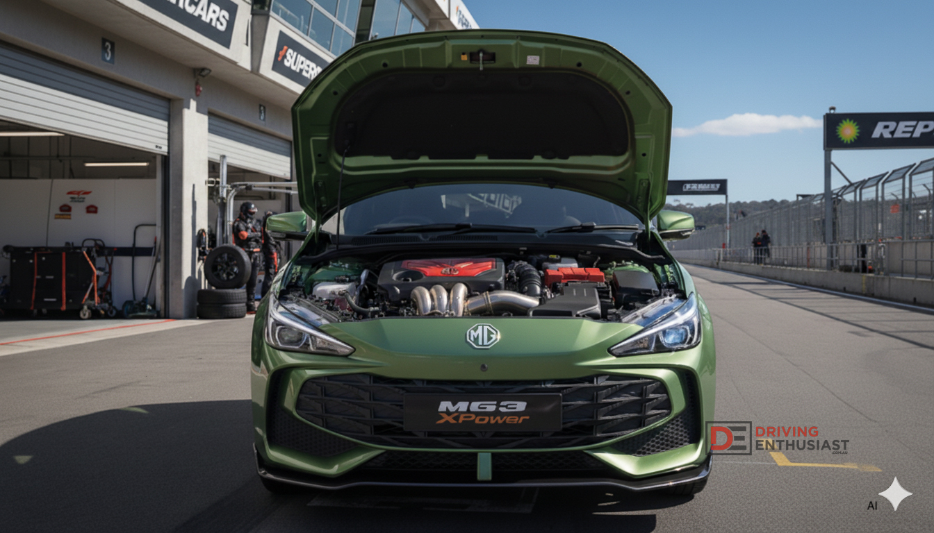 MG MG3 XPower hot hatch imagined, 1.5 turbo hybrid with AWD | Driving ...