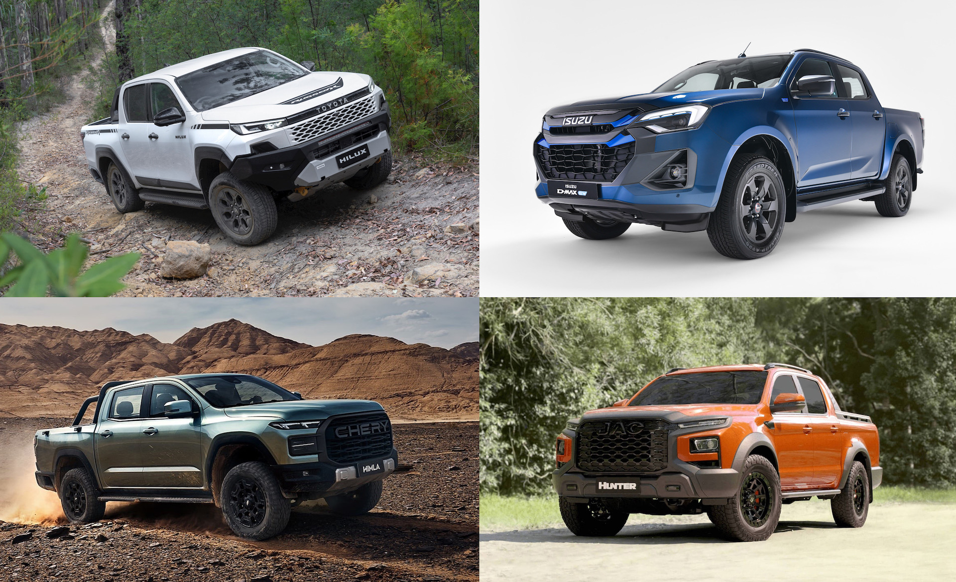Top 10 Best Hybrid & PHEV Utes on sale in Australia in 2026 | Driving ...